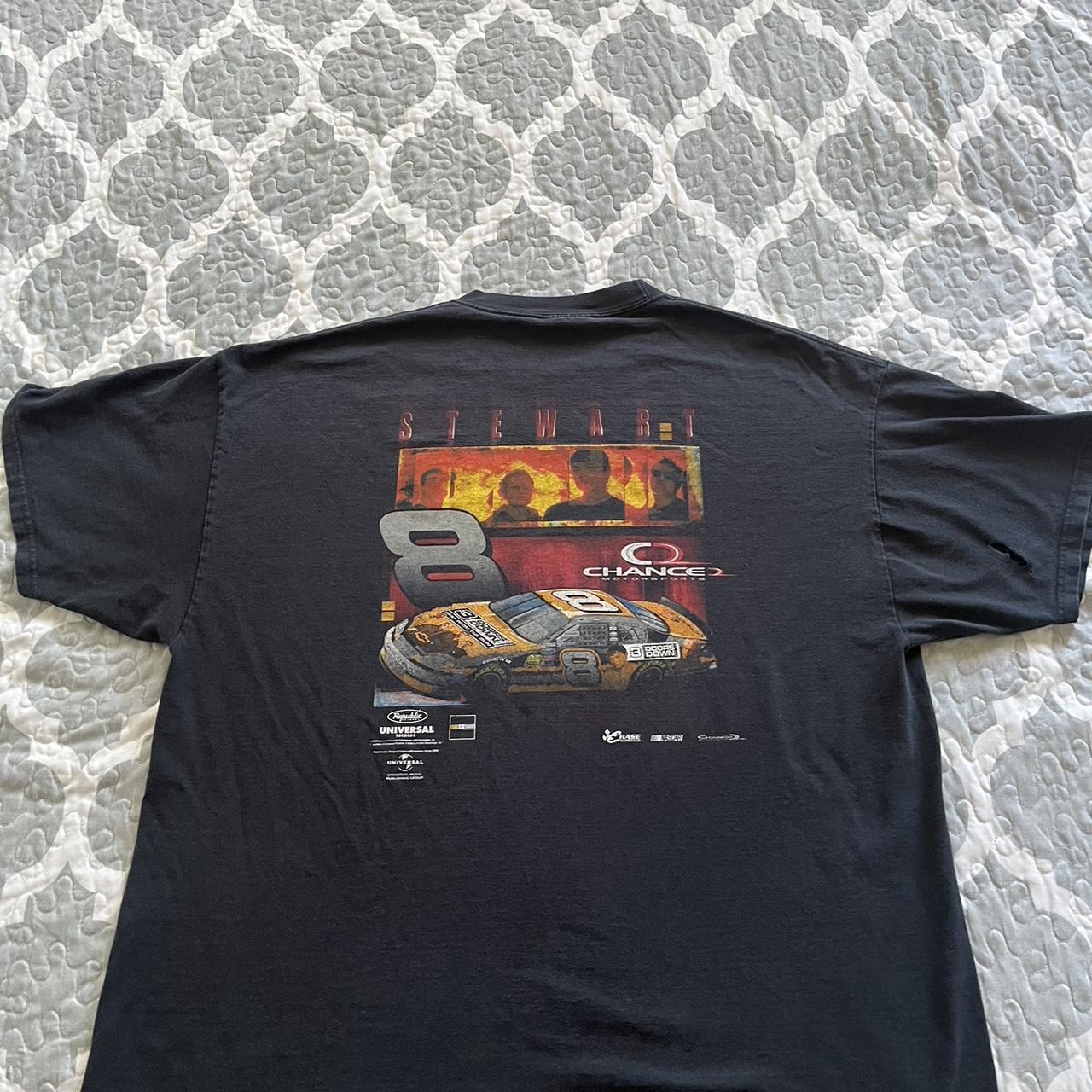 Vintage 3 Doors Down NASCAR Tony Stewart Shirt... - Depop