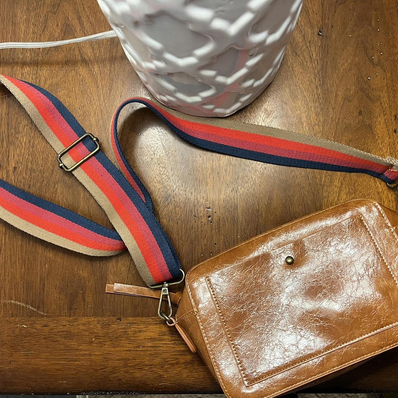 -Cute Francesca’s bag with colorful strap! -Never... - Depop