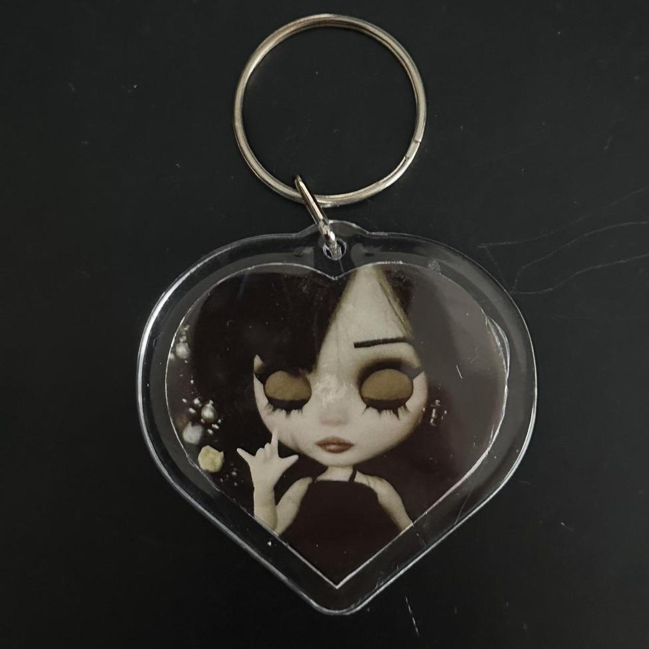 blythe doll keychain #blythe #doll #emo #goth | Depop