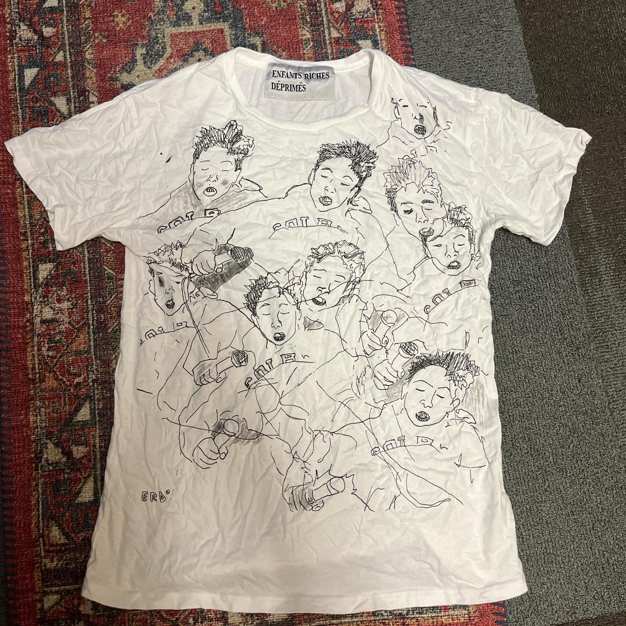 ERD Enfants Riches Deprimes Collage Tee White | Depop