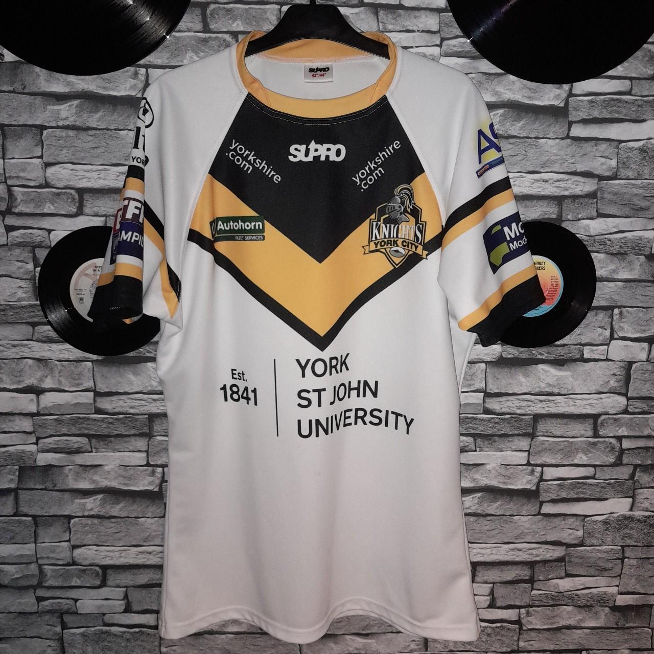York City Knights Rugby League Shirt, retro, size... - Depop