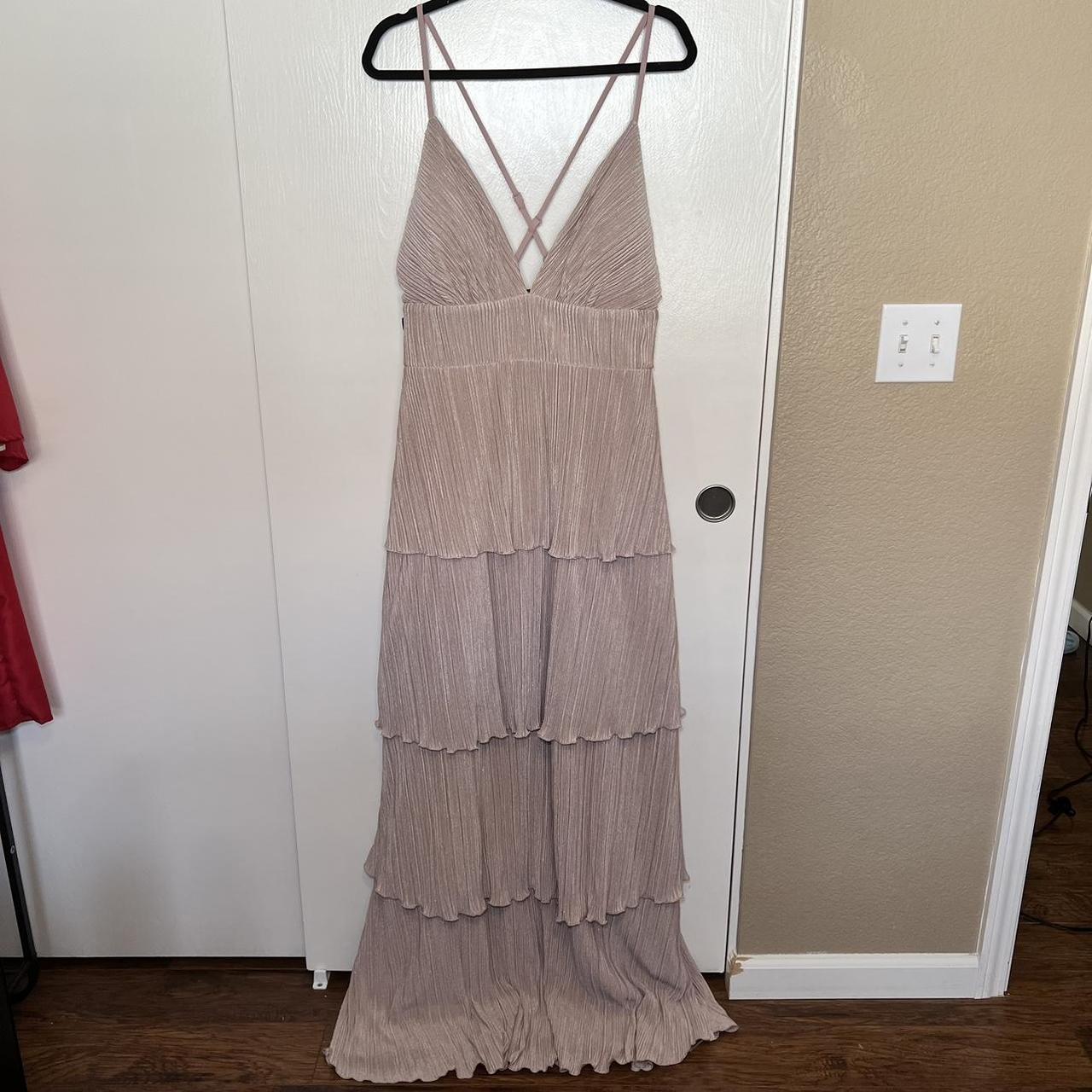 Speechless Pink Layered Dress 🌸Womans Size: 17 (can... - Depop