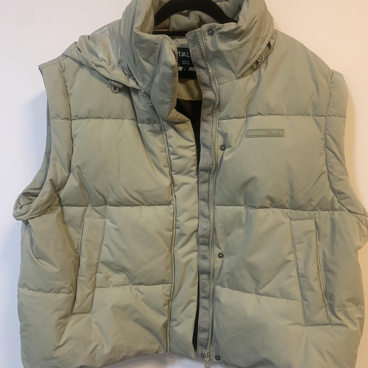 TALA Storm Multiway Puffer Jacket (Matcha) - Large... - Depop