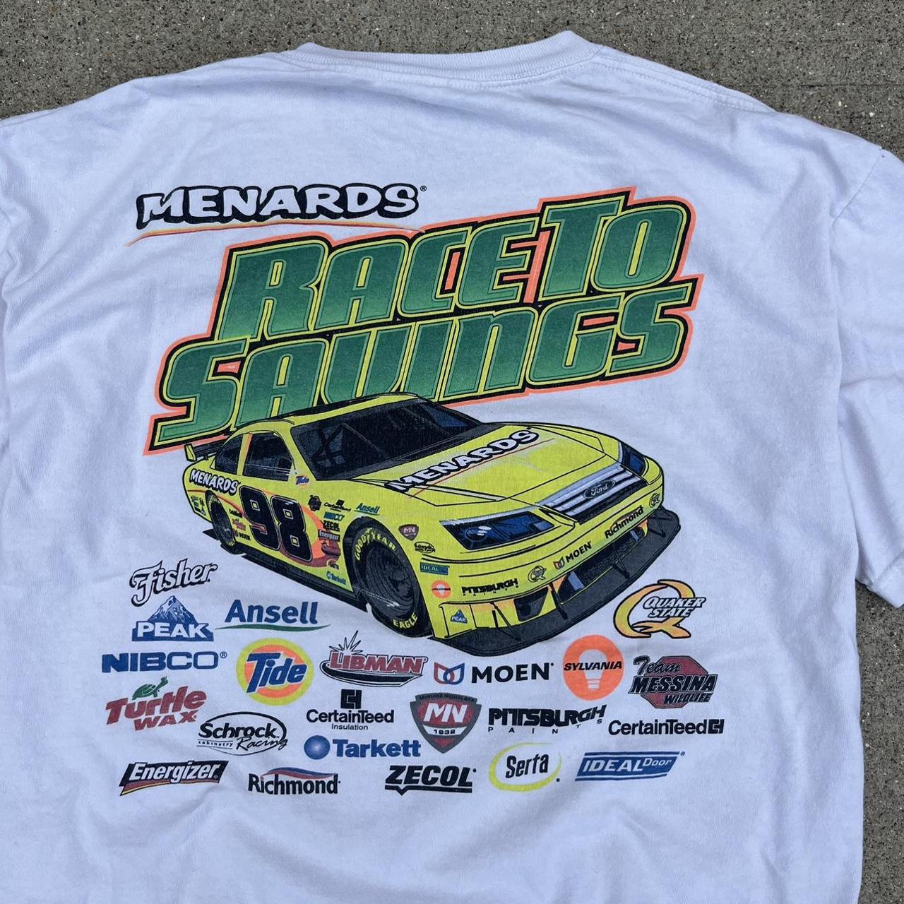 Vintage Nascar Racing Classic Graphic Tee 90s... - Depop