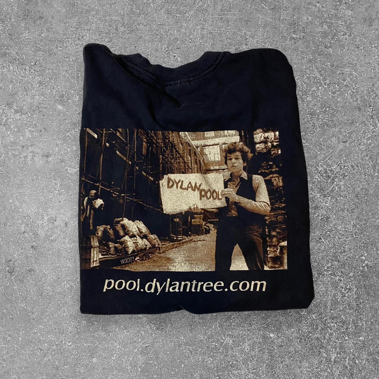 Vintage Dylan Pool Black T Shirt Large - Depop