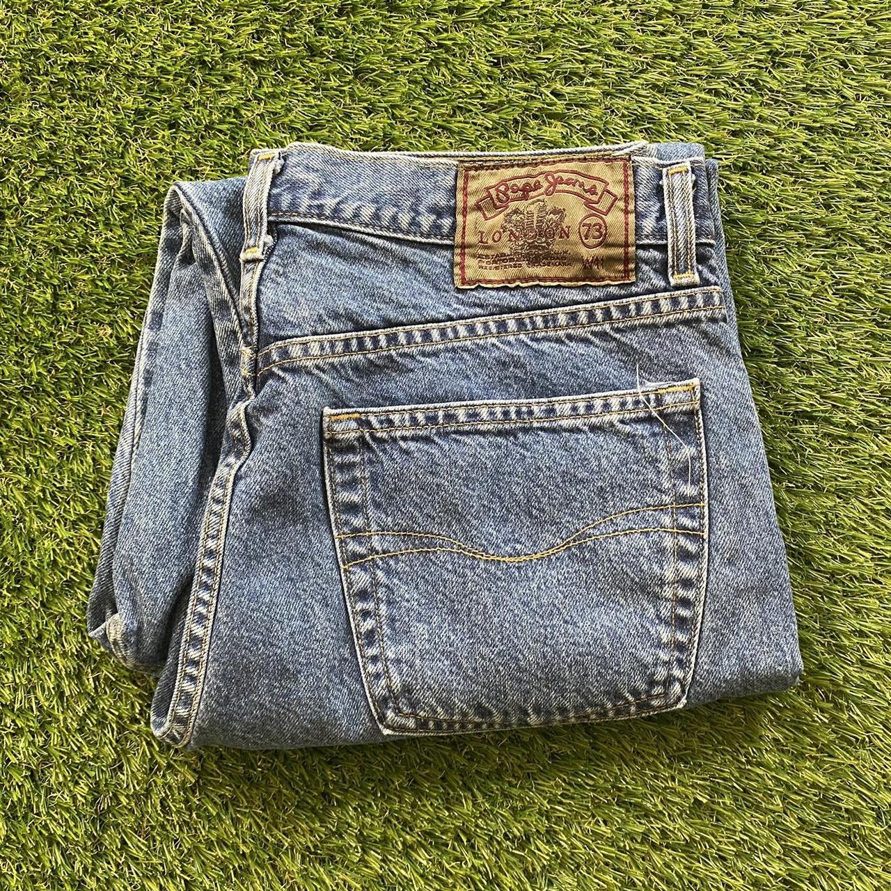 Pepe Jeans 90s Light Wash Denim Pepe London,... - Depop
