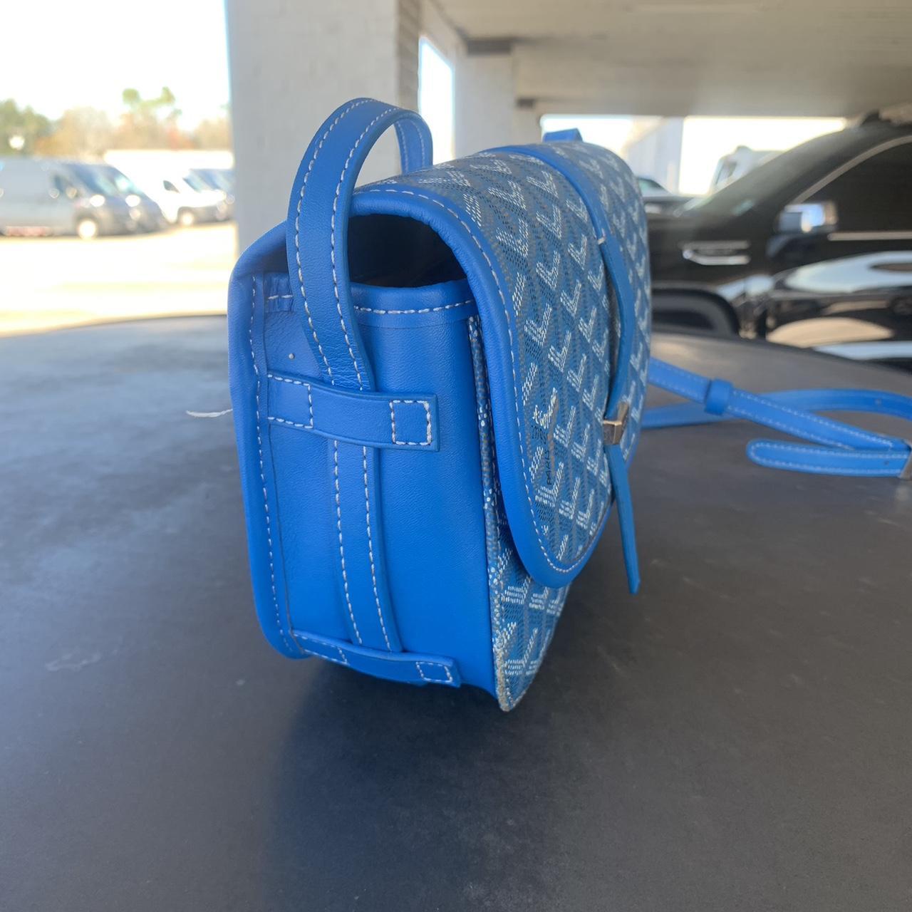 Blue Goyard Crossbody - Depop