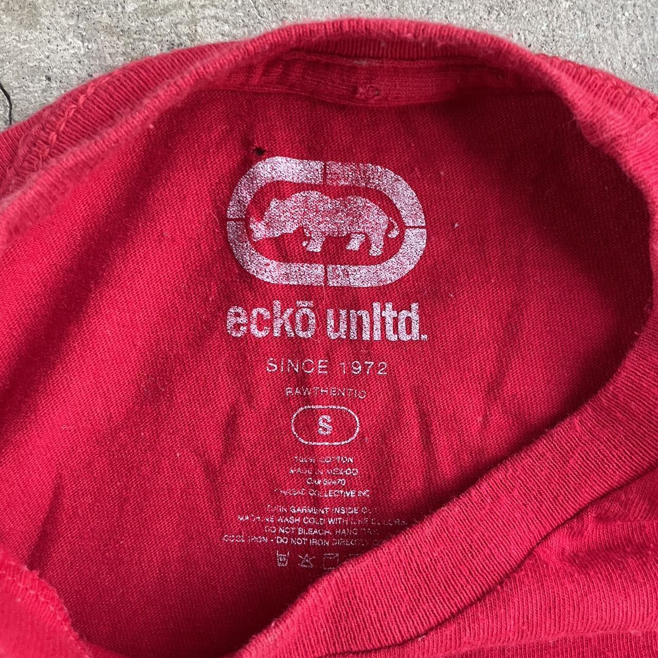 Ecko unlimited y2k emo affliction baggy tee. No... - Depop