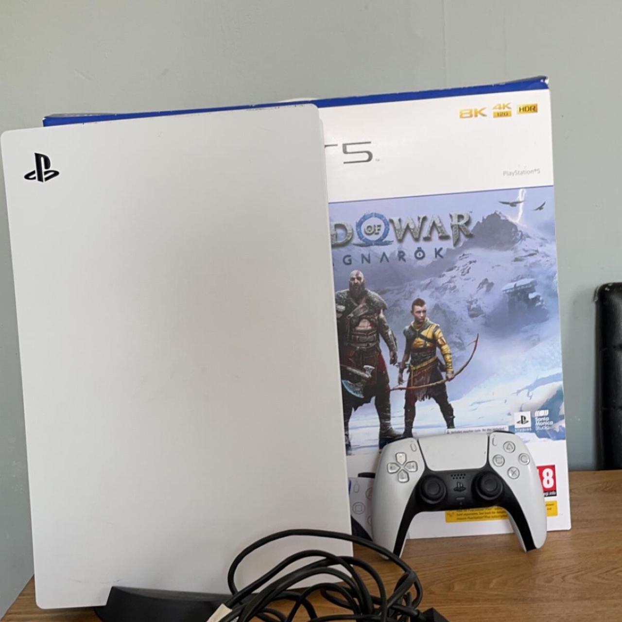 Ps5 disc edition with control and box also included... | Depop