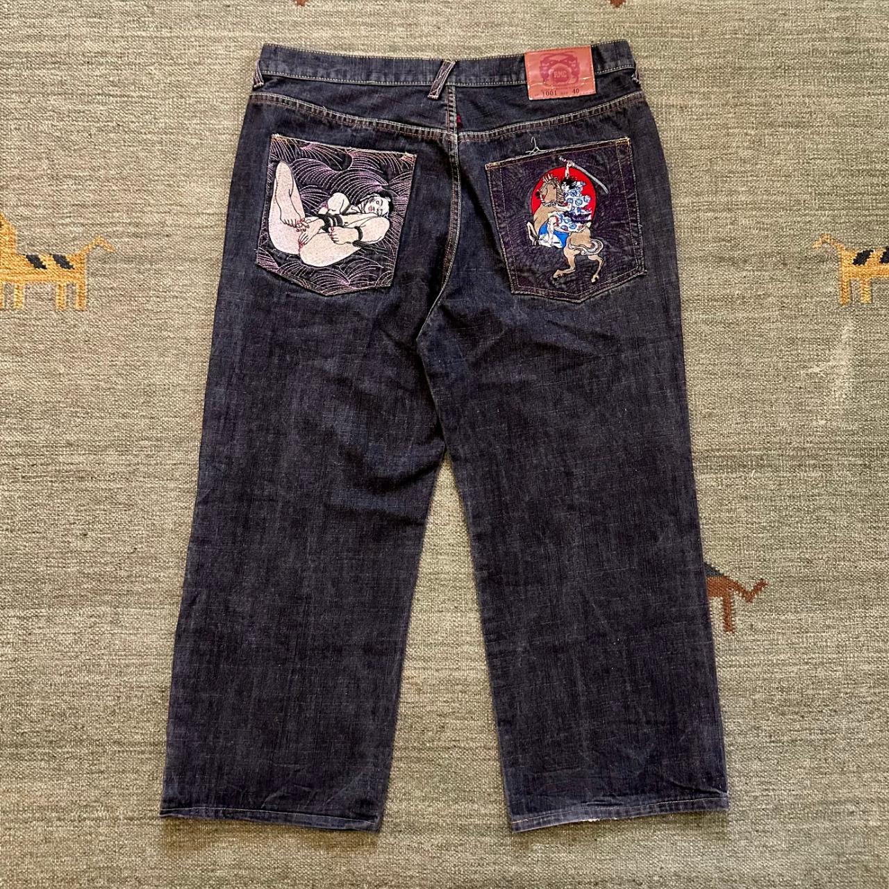 RMC Red Monkey Co Martin Ksohoh Lot 1001 Jeans Y2K -... - Depop