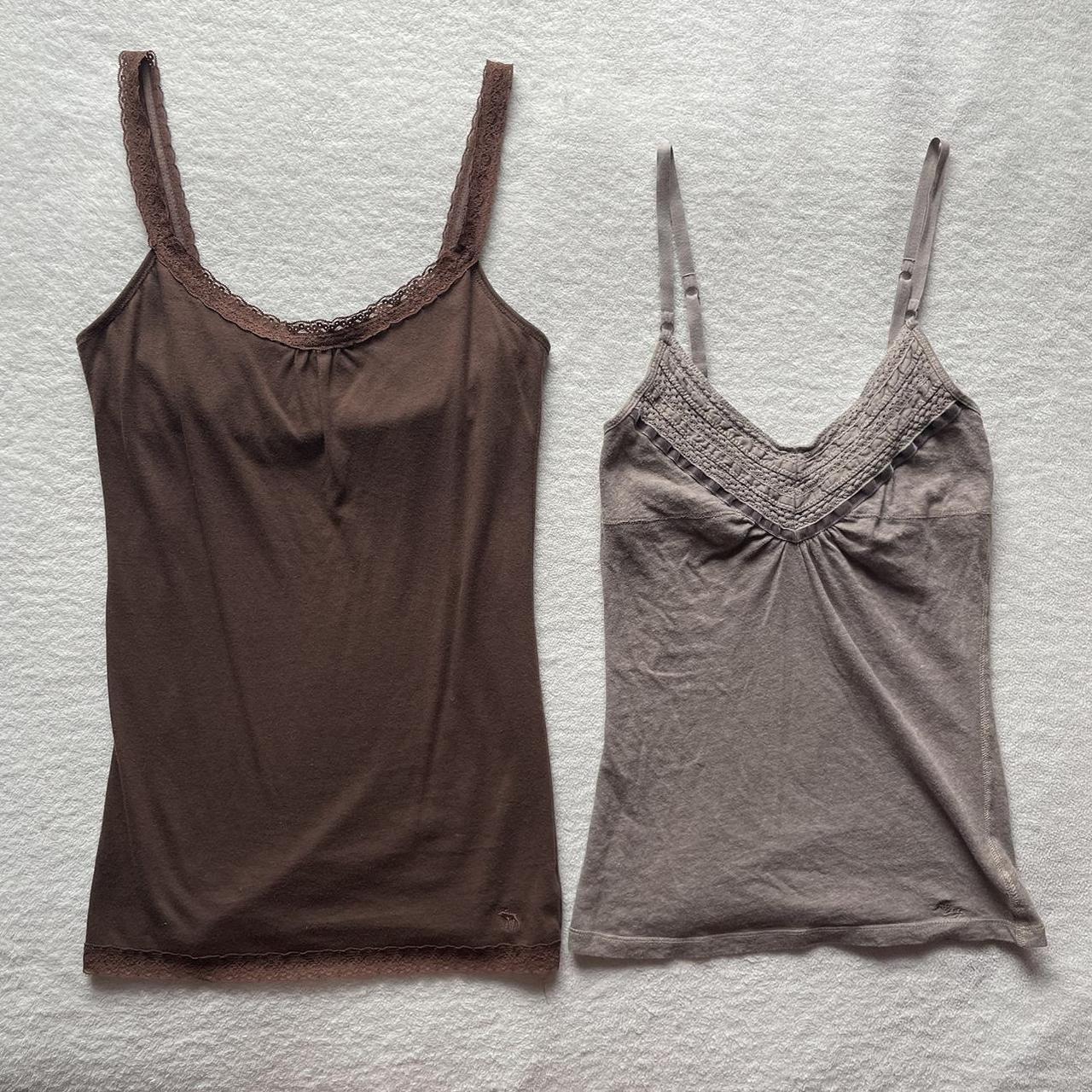 Vintage Y2K Abercrombie & Fitch 2000s Tank Top... - Depop