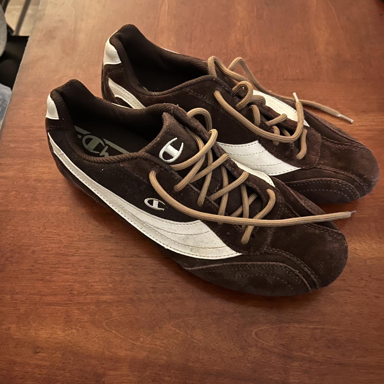 Absolutely amazing champions sneakers in perfect... - Depop