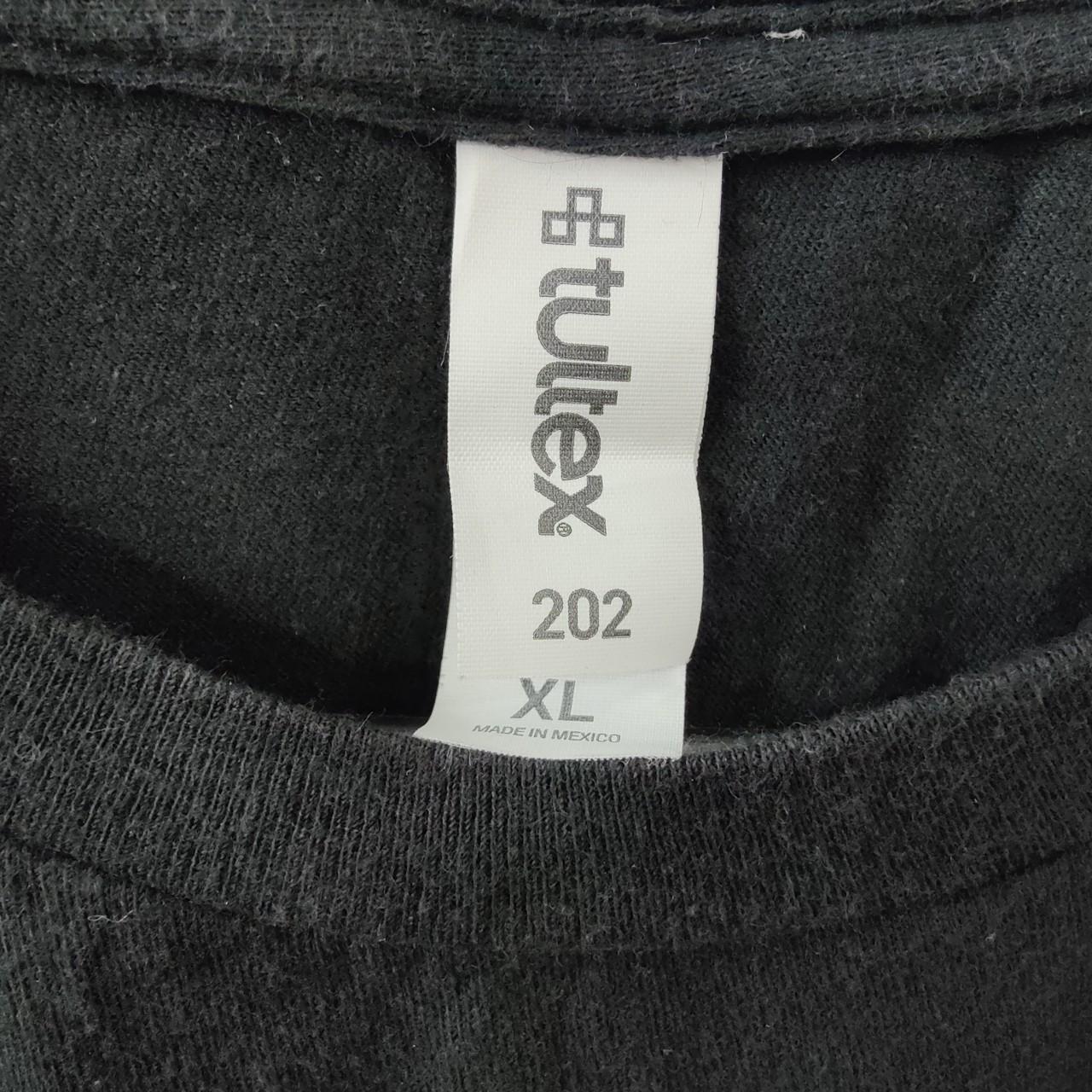 Tultex Men's Black T-shirt | Depop