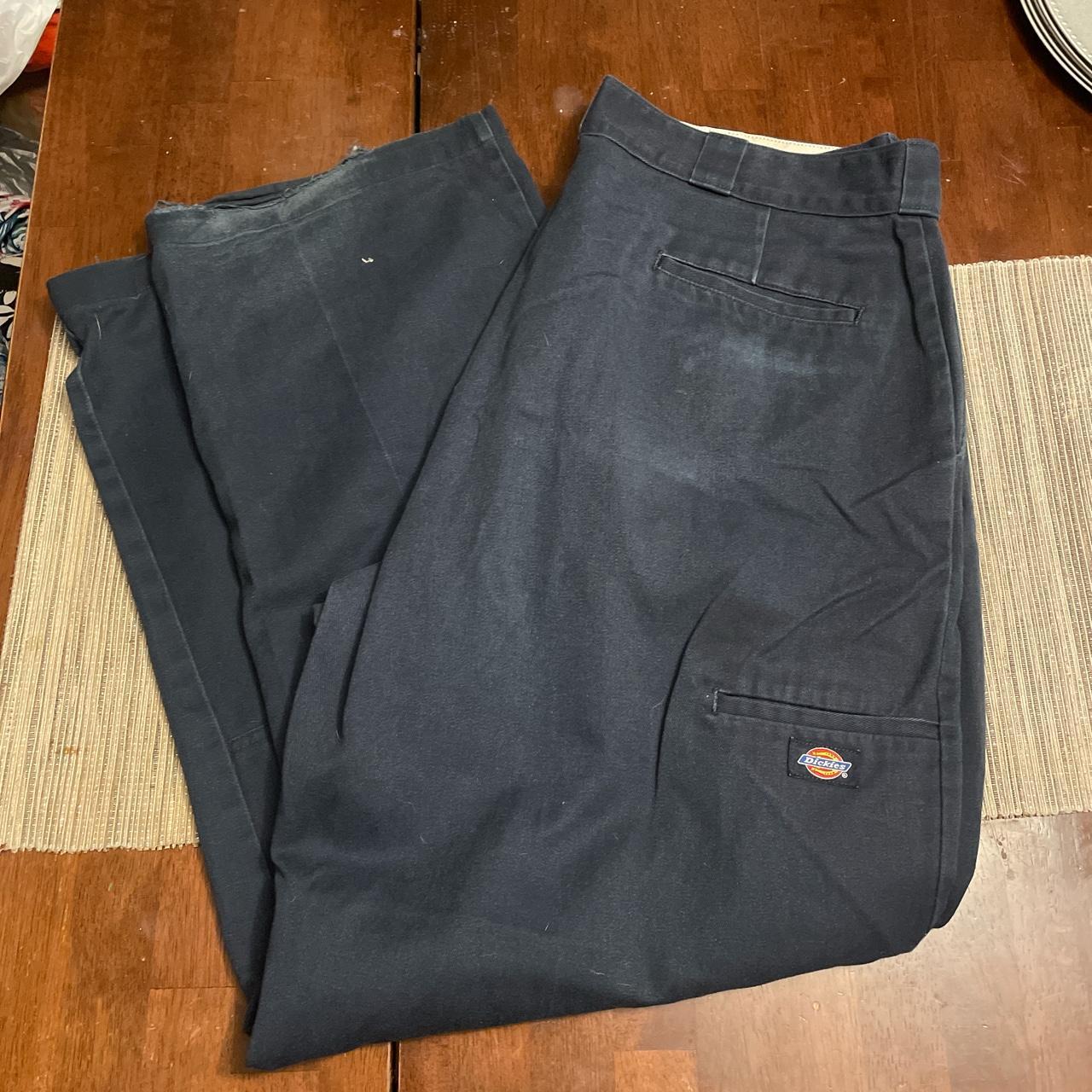 Vintage Dickies Double knee cargo pants Size... - Depop