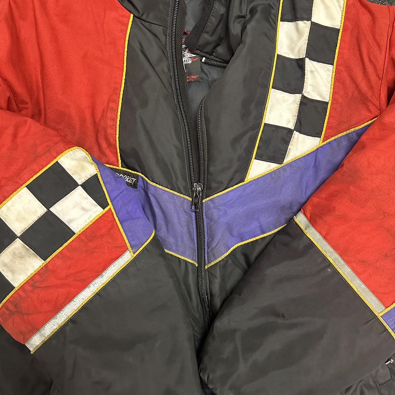 Vintage Joe Rocket Jacket. Super sick vintage racing... - Depop