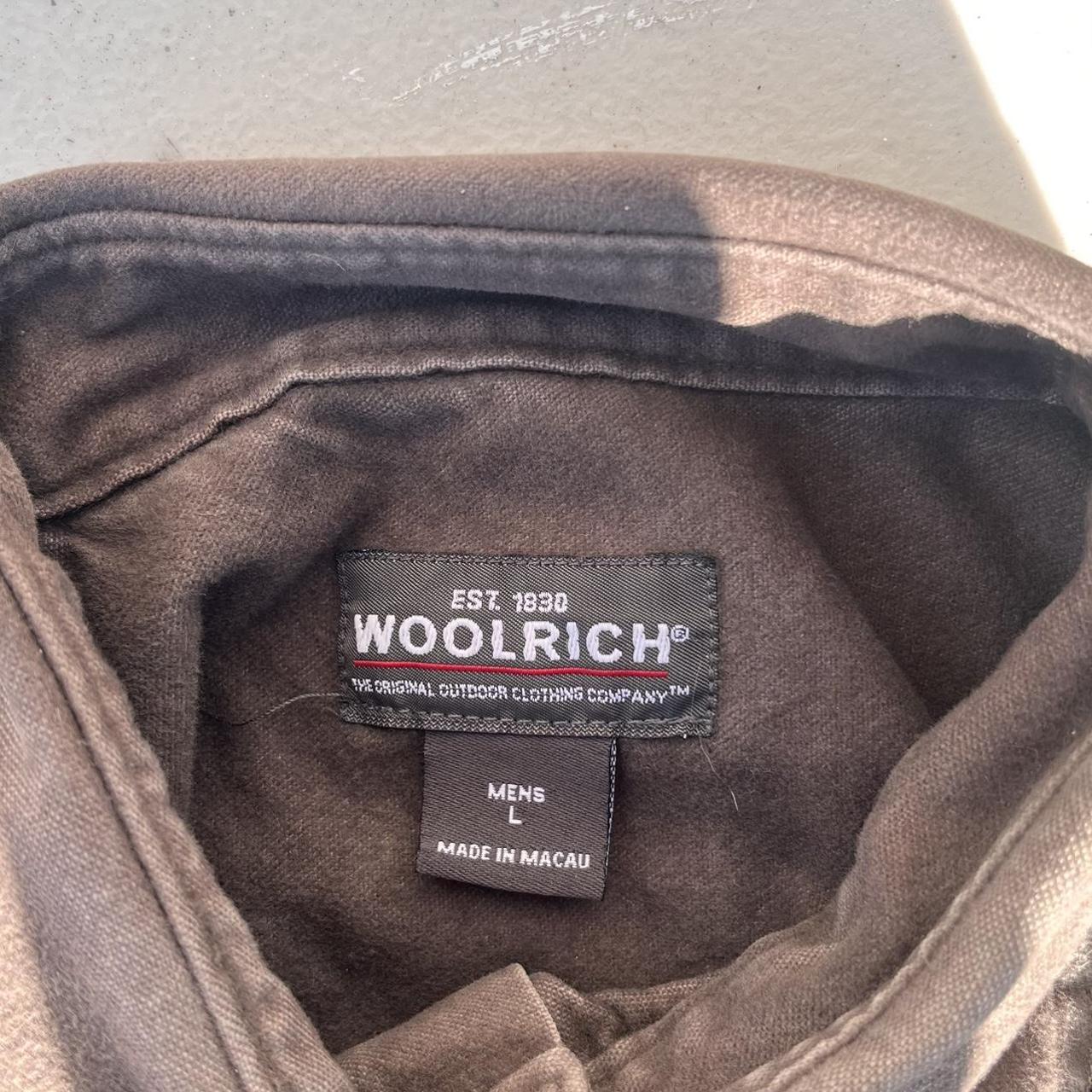 vintage cropped woolrich work jacket perfect hand... - Depop