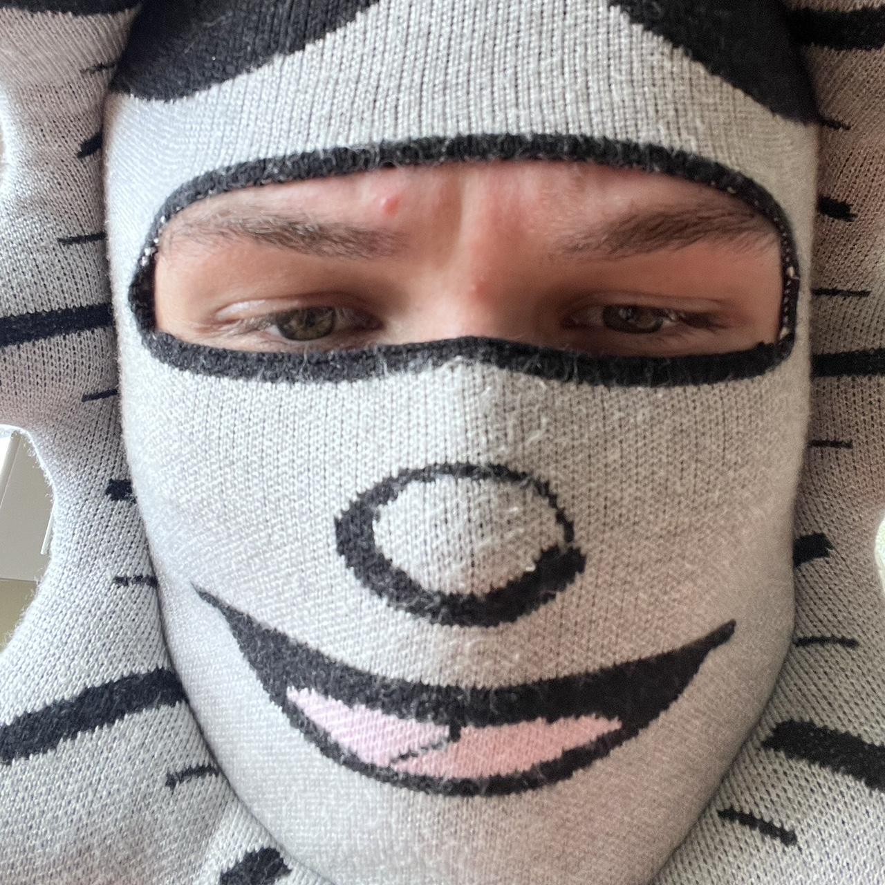 luh calm GLO GANG ski mask supa fye marketed at... - Depop