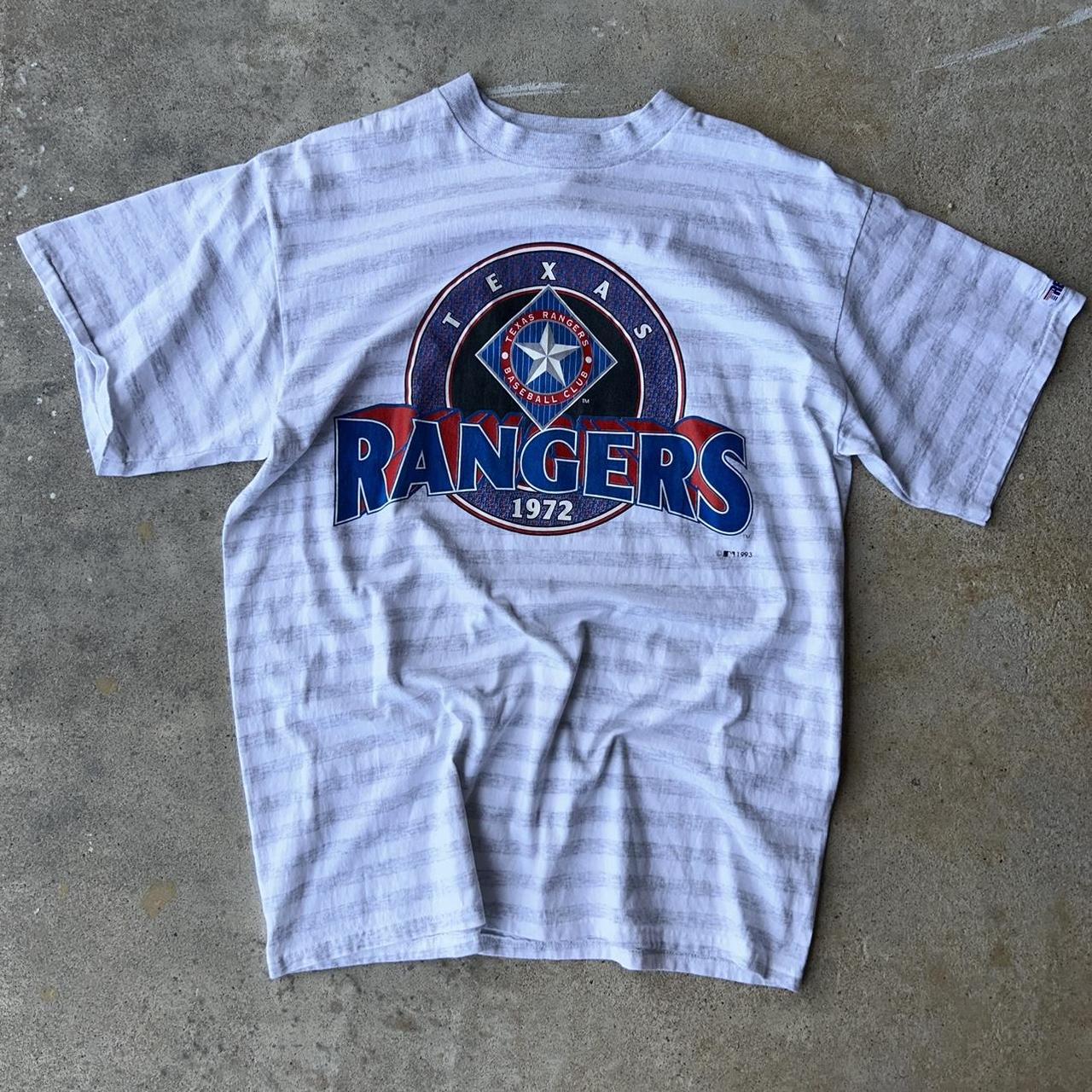 Vintage Texas Rangers Tee Size XL - Depop