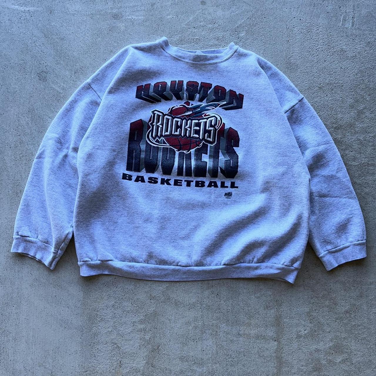 Vintage Houston Rockets Sweater Size XXL (Tagged XXXL) - Depop