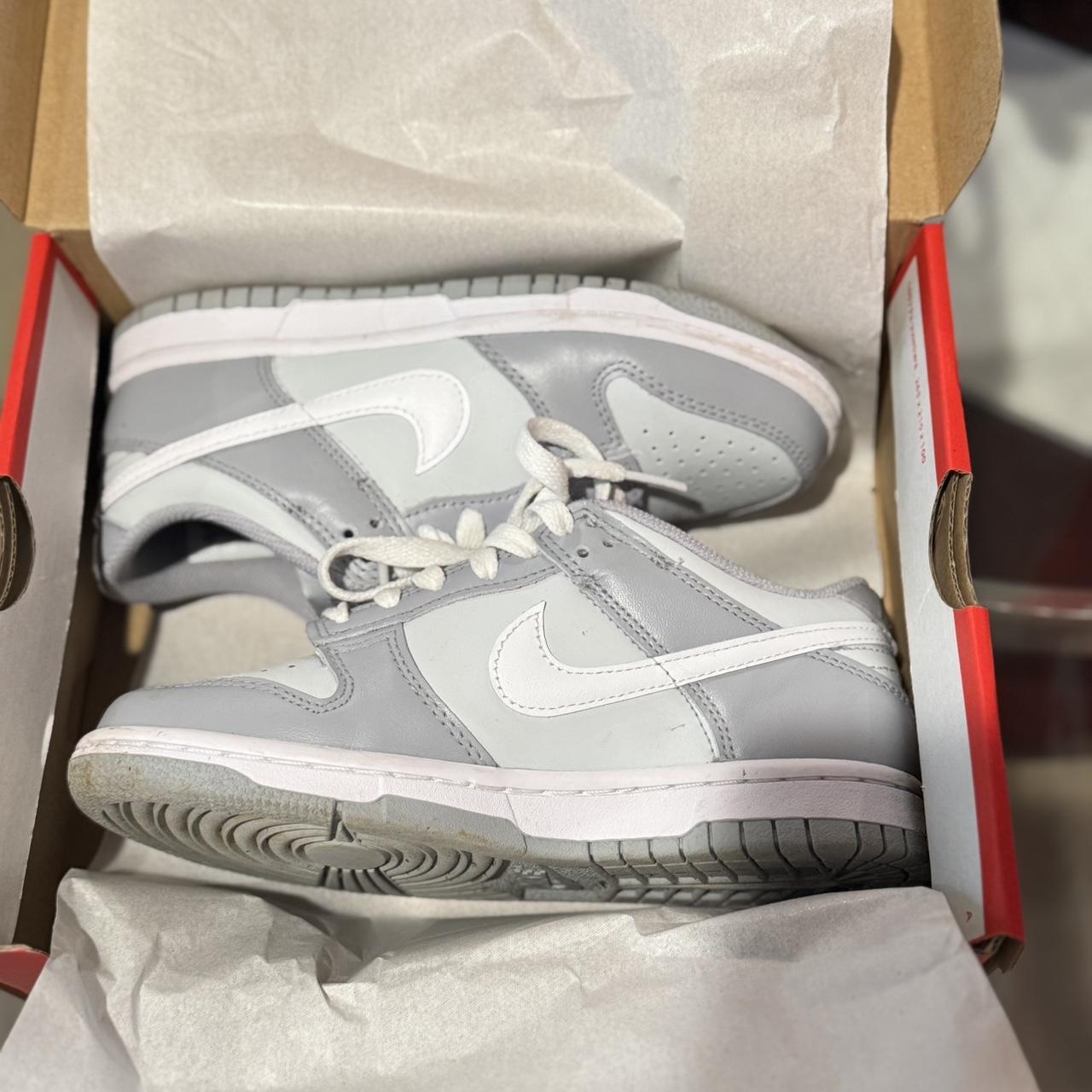 women’s size 5 nike dunks very good condition in box | Depop