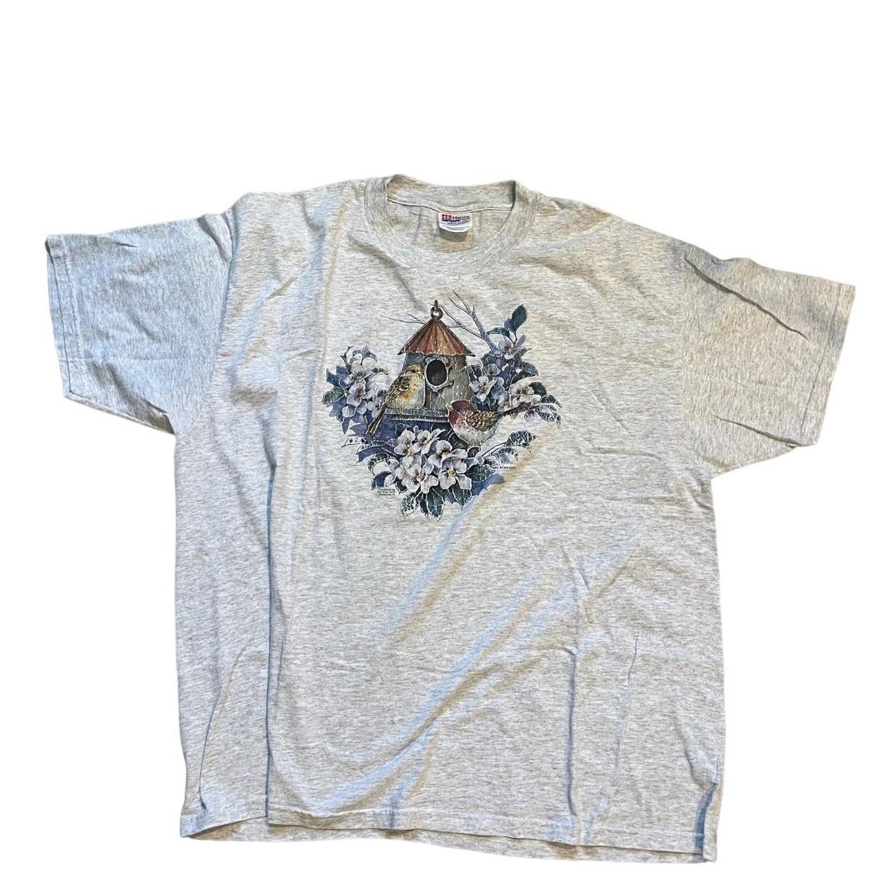 Hanes Bird house shirt Size XL - Depop