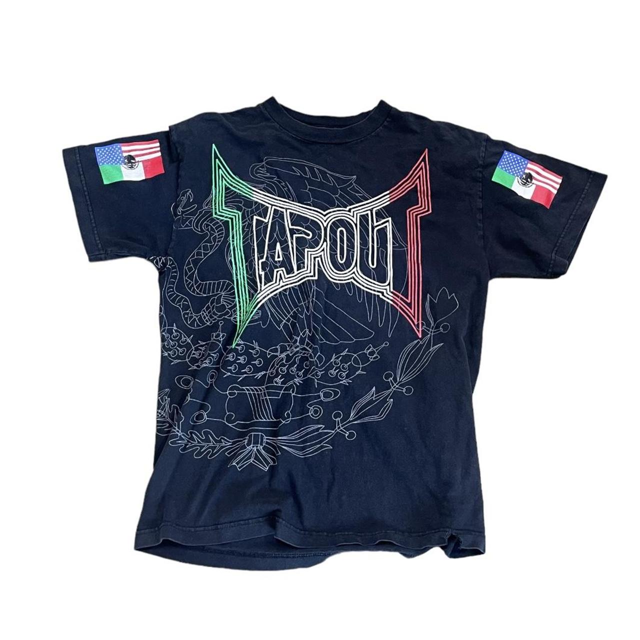 Mexico Tap Out Tshirt Size Tag Fell Off Measurements... - Depop