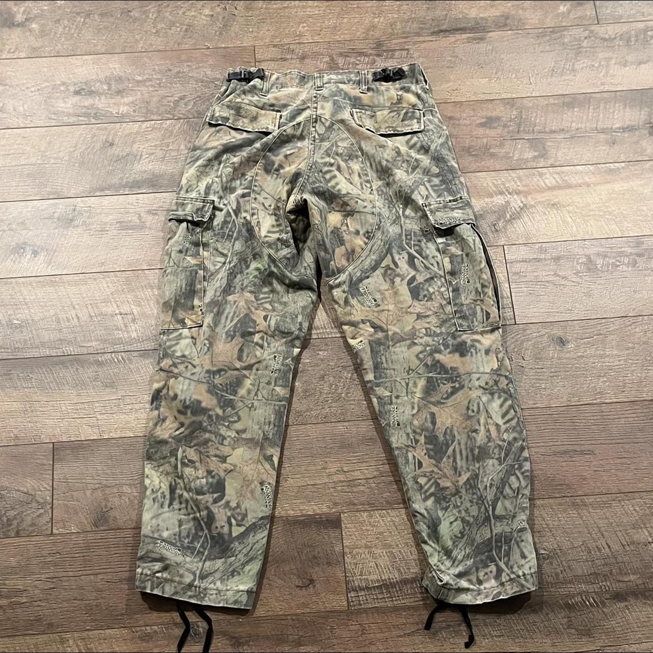 Red head Realtree Stlye Camo Baggy Cargos Pants... - Depop