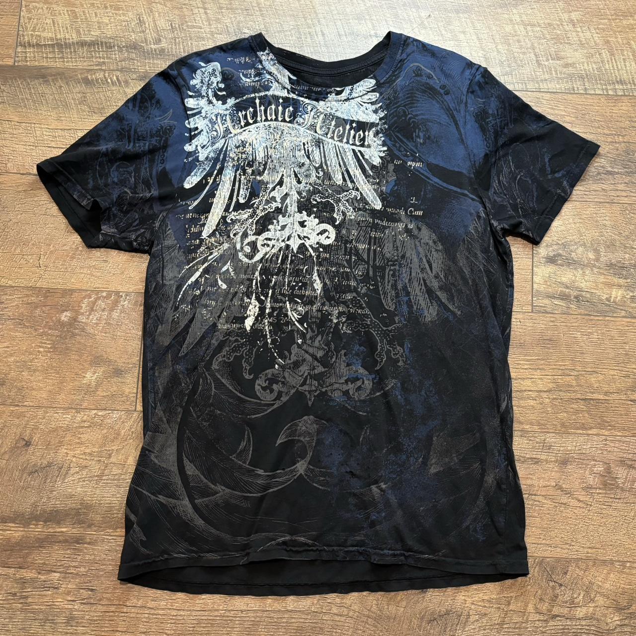 Archaic Affliction Style Grunge 2000s Reaper Stylw... - Depop