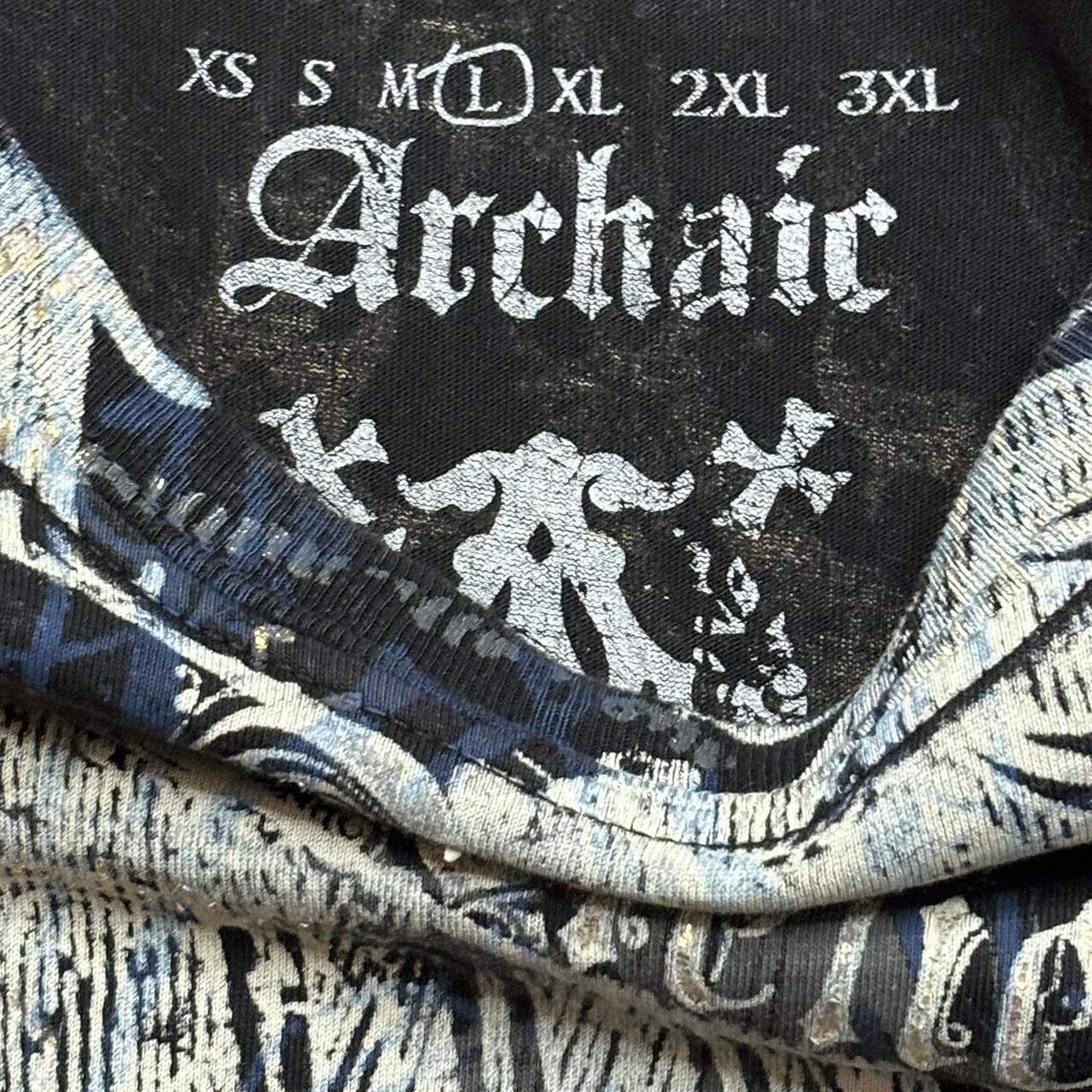 Archaic Affliction Style Grunge 2000s Reaper Stylw... - Depop