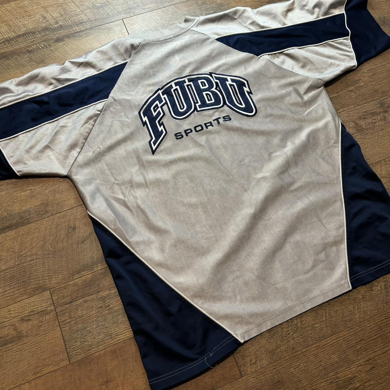 Y2K Baggy Skater Fubu Sports Jersey Great Condition... - Depop