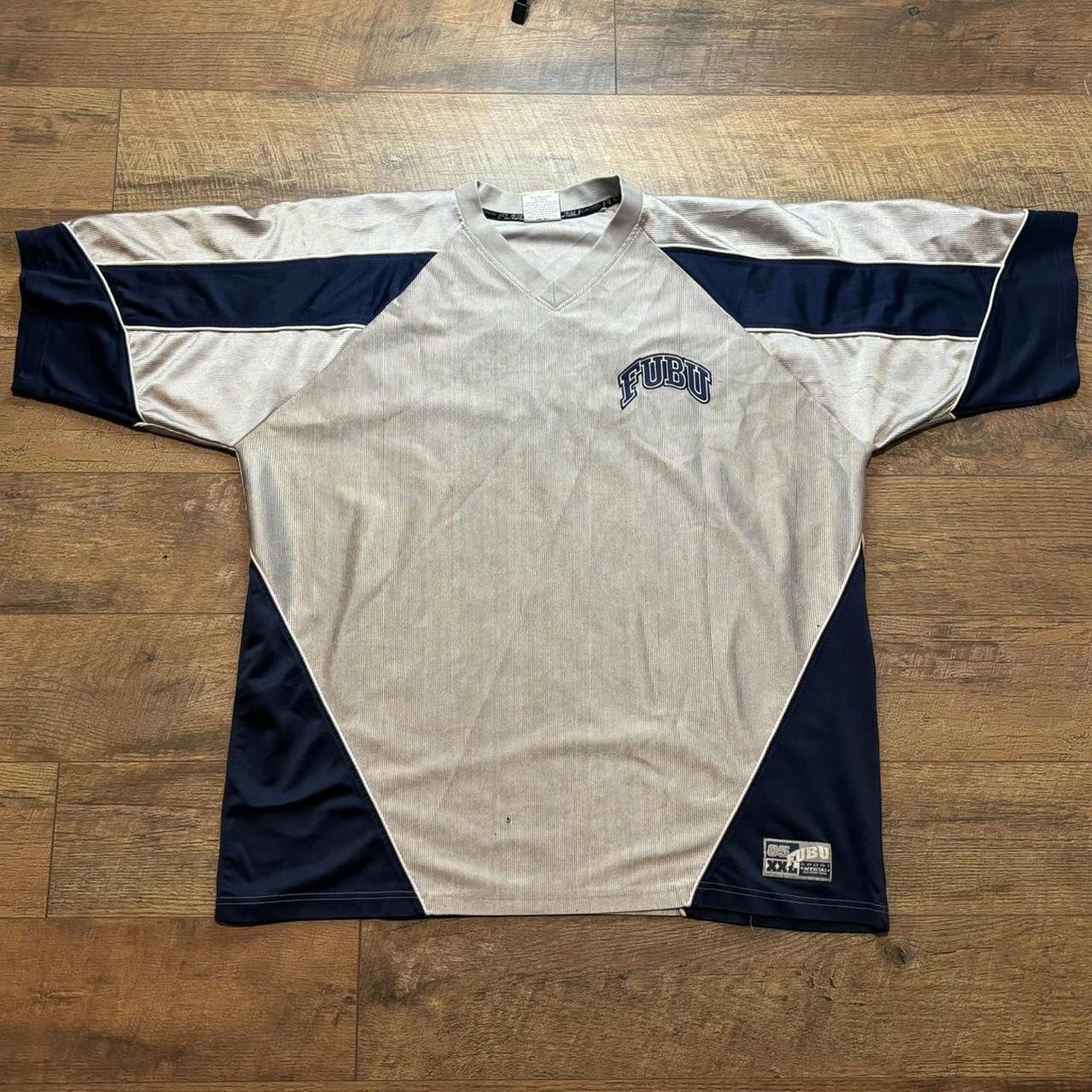 Y2K Baggy Skater Fubu Sports Jersey Great Condition... - Depop