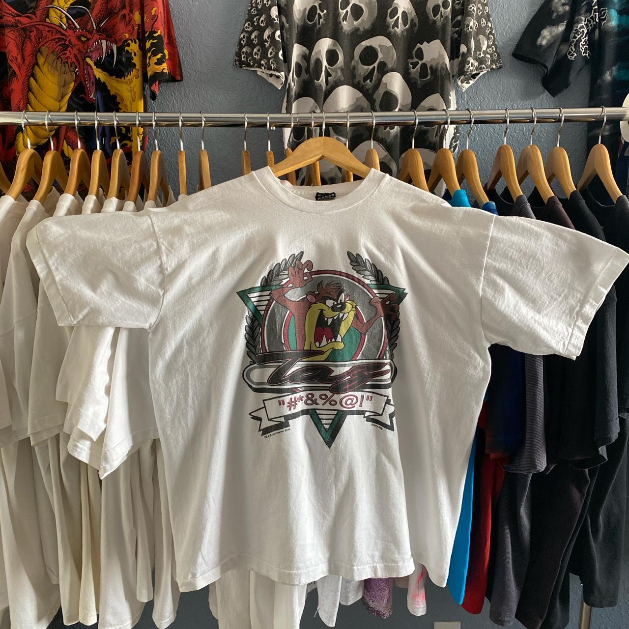 1994 Single Stitch Taz Tee 🌪️ Size X-Large (P2P... - Depop