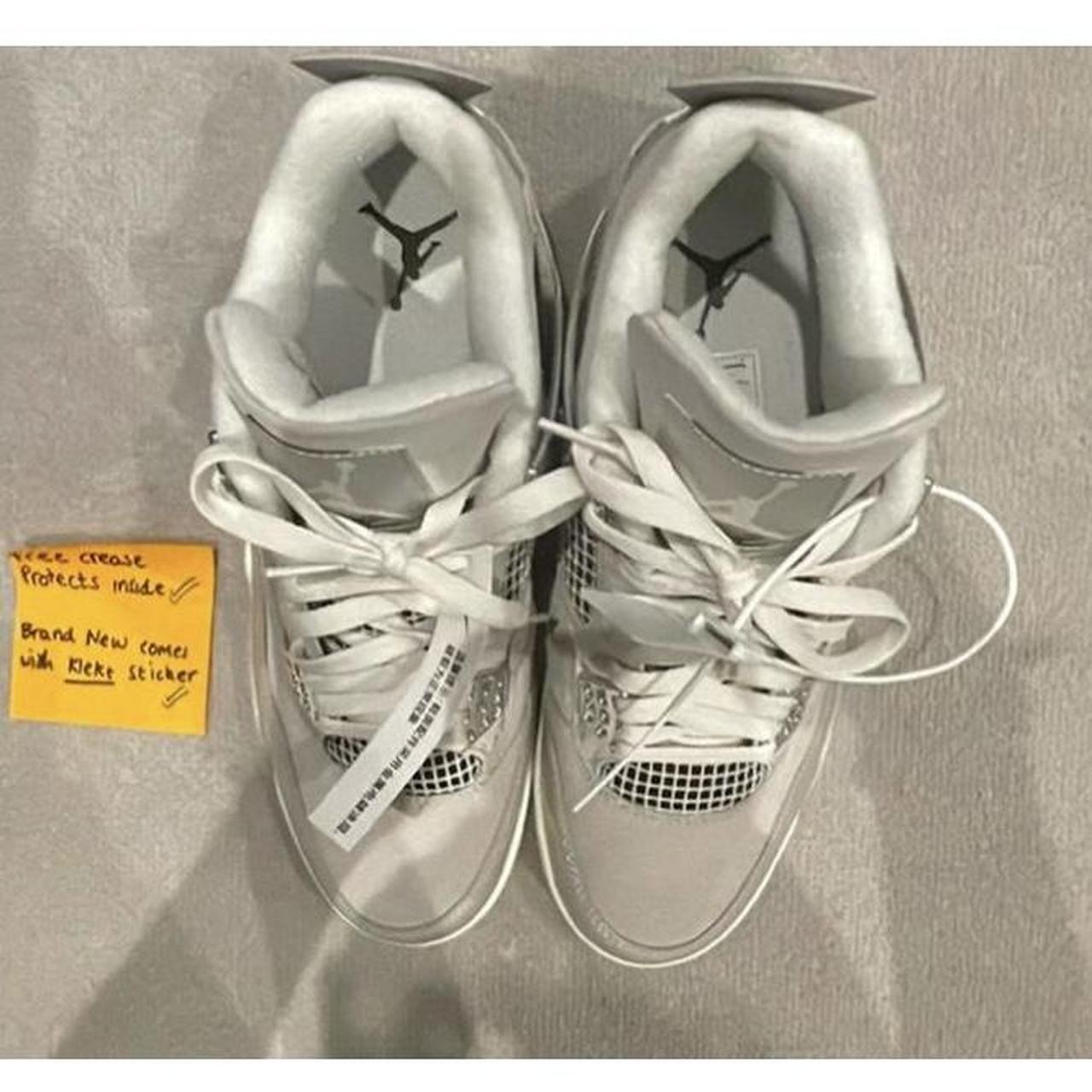Jordan 4 Frozen Moments UK 8 Free crease protects... - Depop