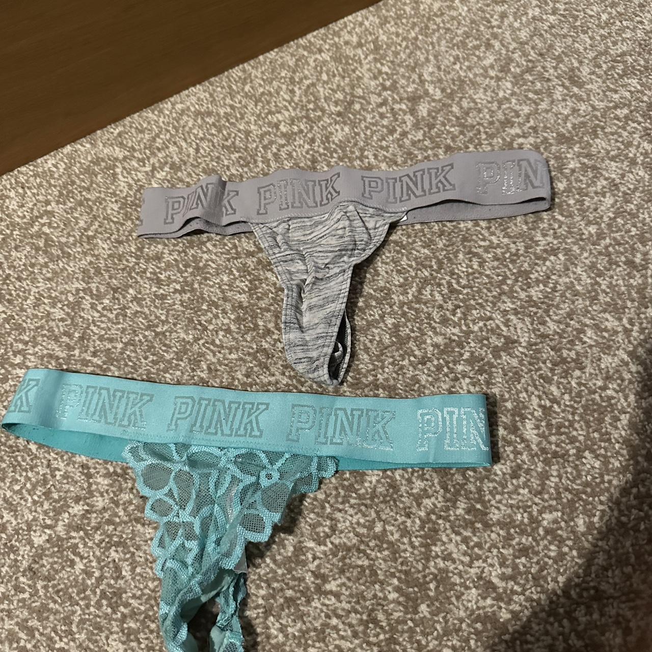PINK Victoria secret thongs size S £10 for both 💗 £3... - Depop