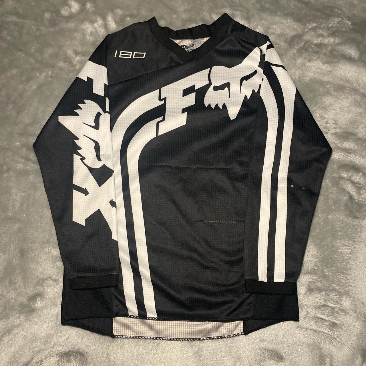 Y2K Fox Racing Jersey (S) ~~ Details~ Sick Colors &... - Depop