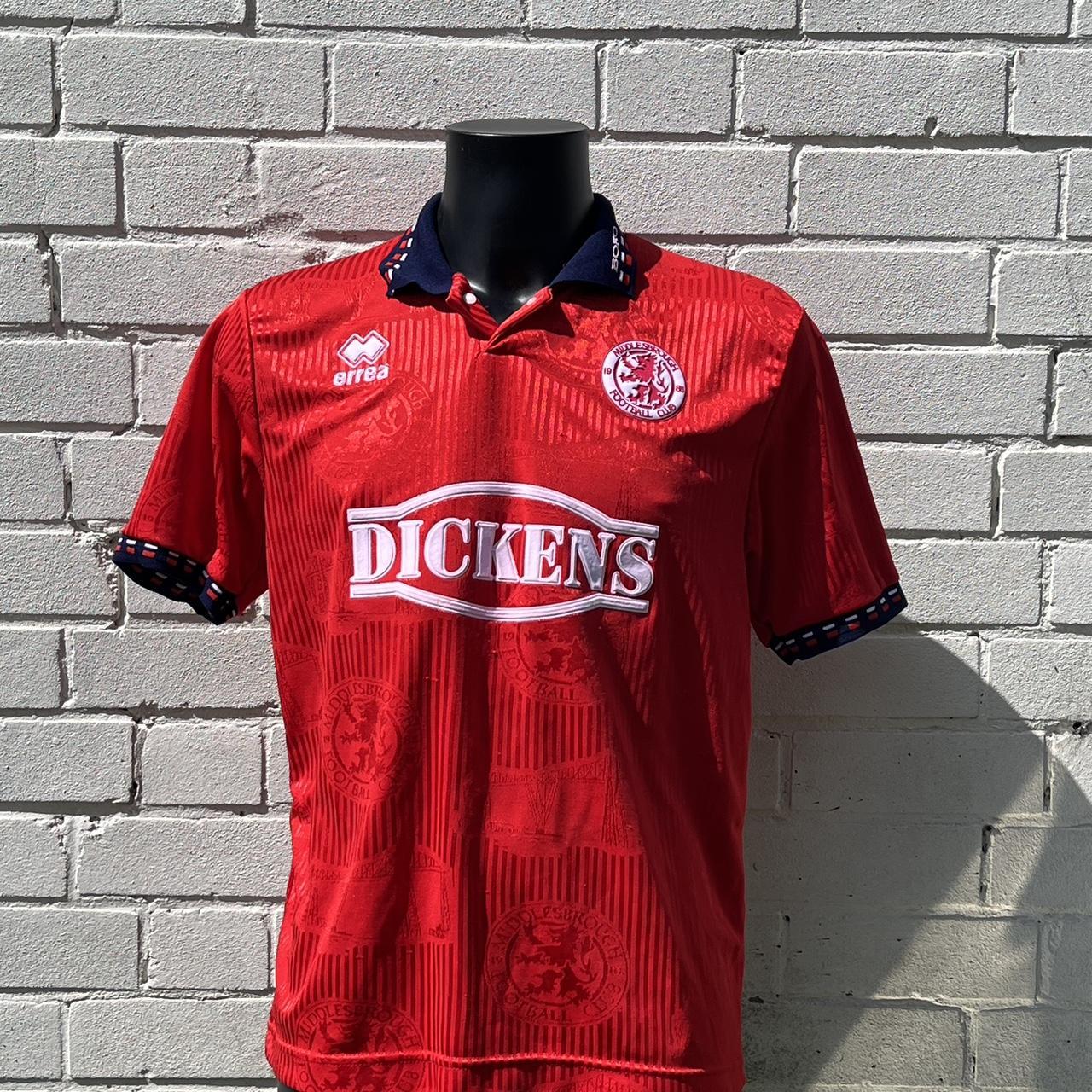 Vintage Middlesbrough Home Shirt 1994/95 Size... - Depop