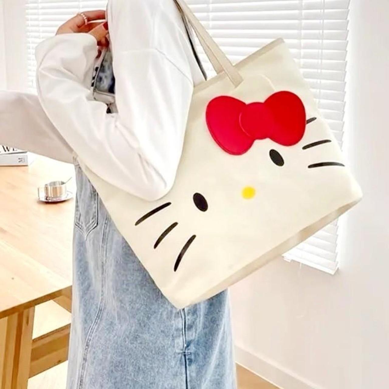 Hello kitty shoulder bag big capacity with... - Depop