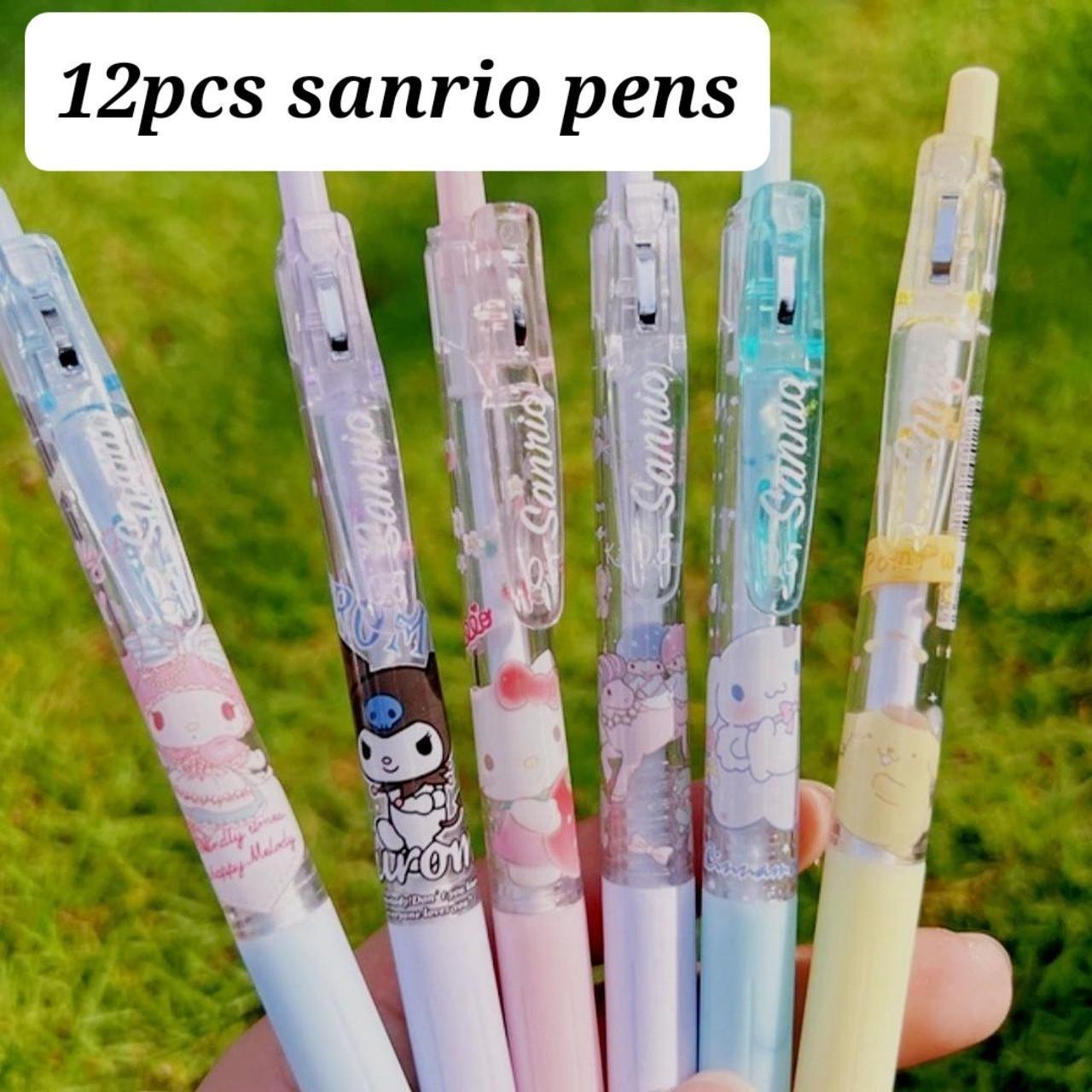 12pcs sanrio pens (2pcs for each character)... - Depop