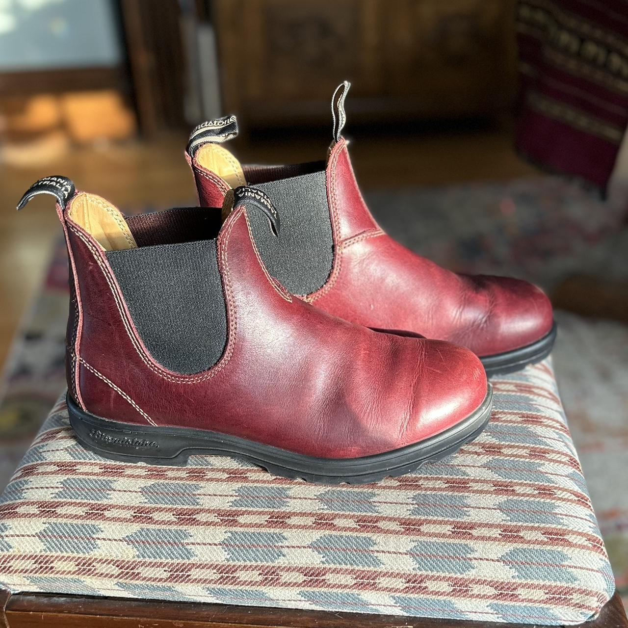 Rare and beautiful Bordeaux red Blundstone Classics.... - Depop