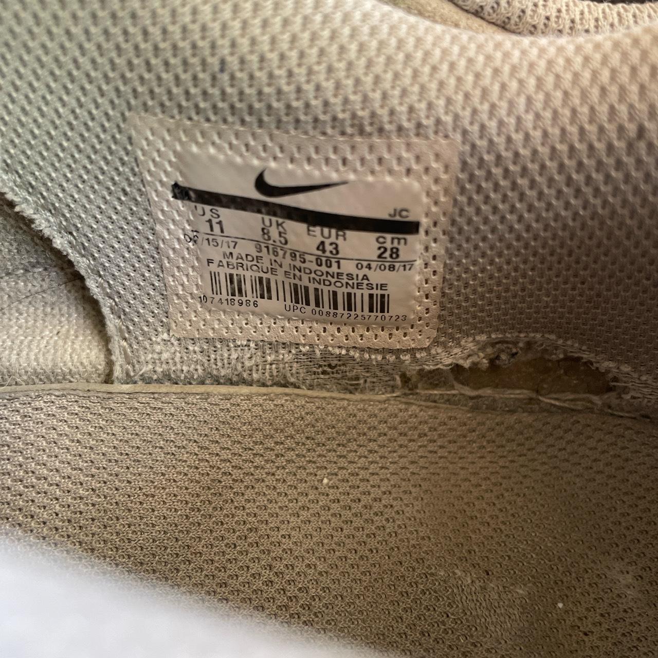 Vintage Nike shoes gray beaters skate shoes - Depop