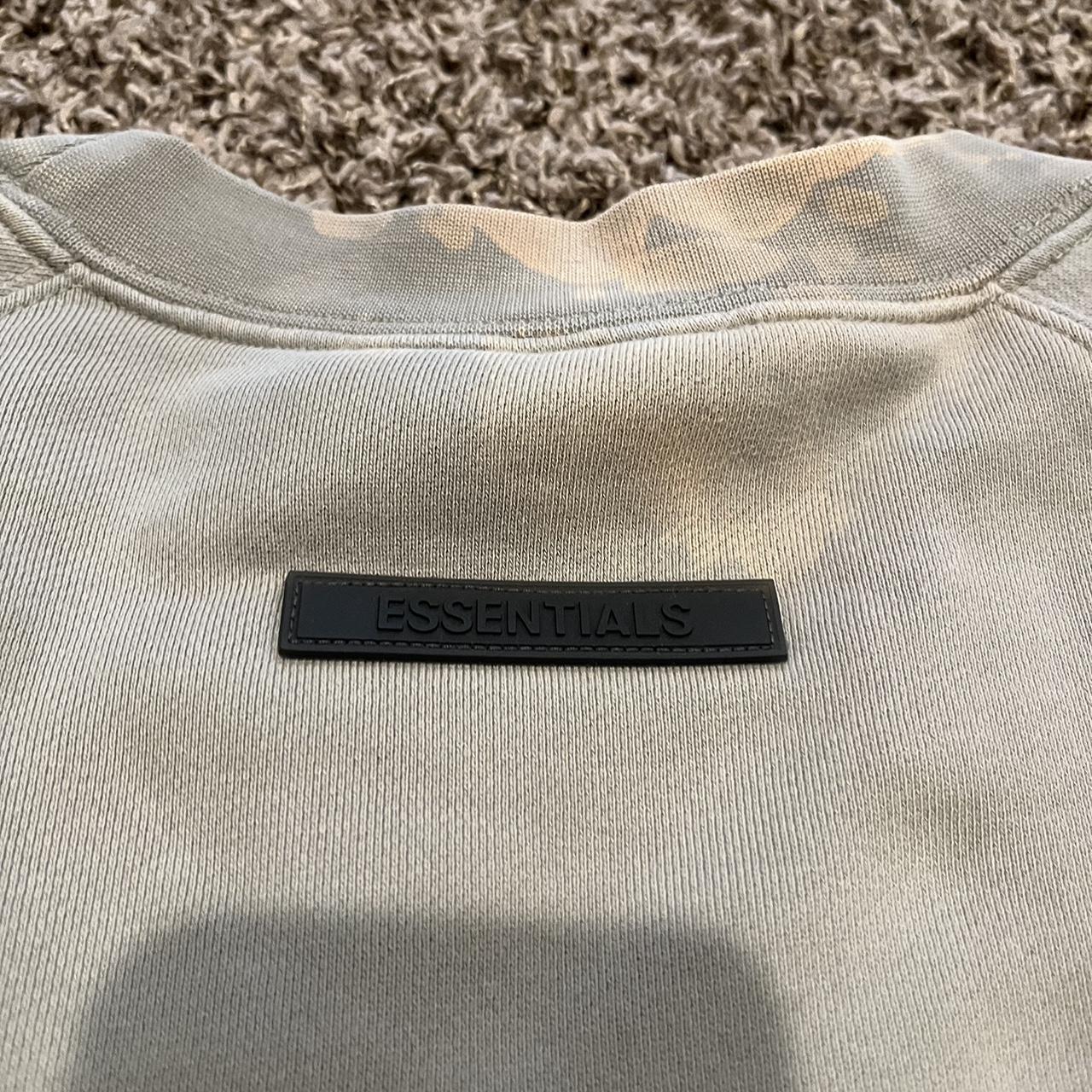 Essentials crew neck (small bleach stain on back of... - Depop