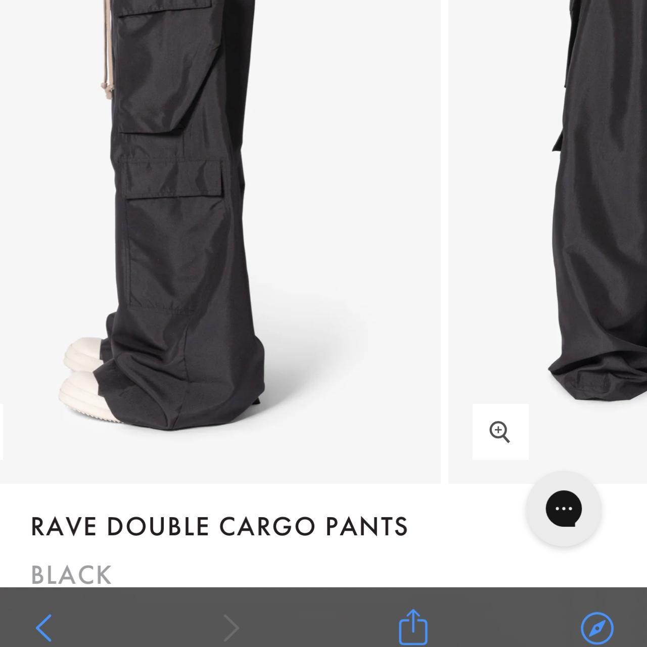 Mnml RAVE DOUBLE CARGO PANTS - Depop