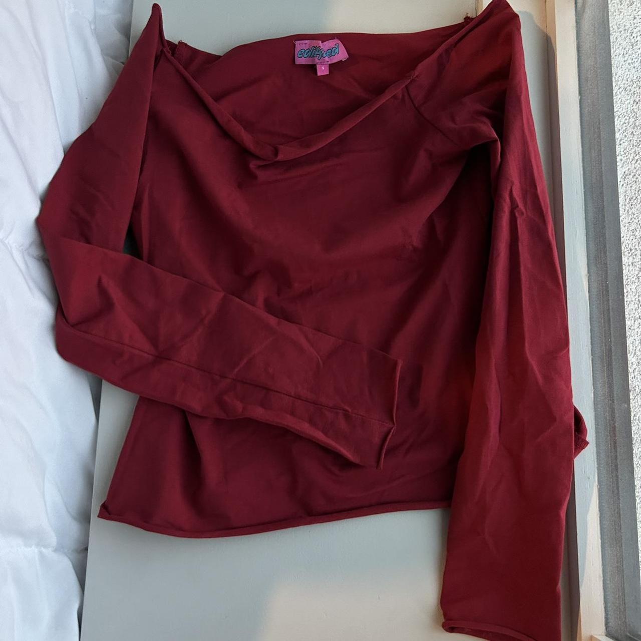 EDIKTED Baldwin Off Shoulder Top Color:... - Depop