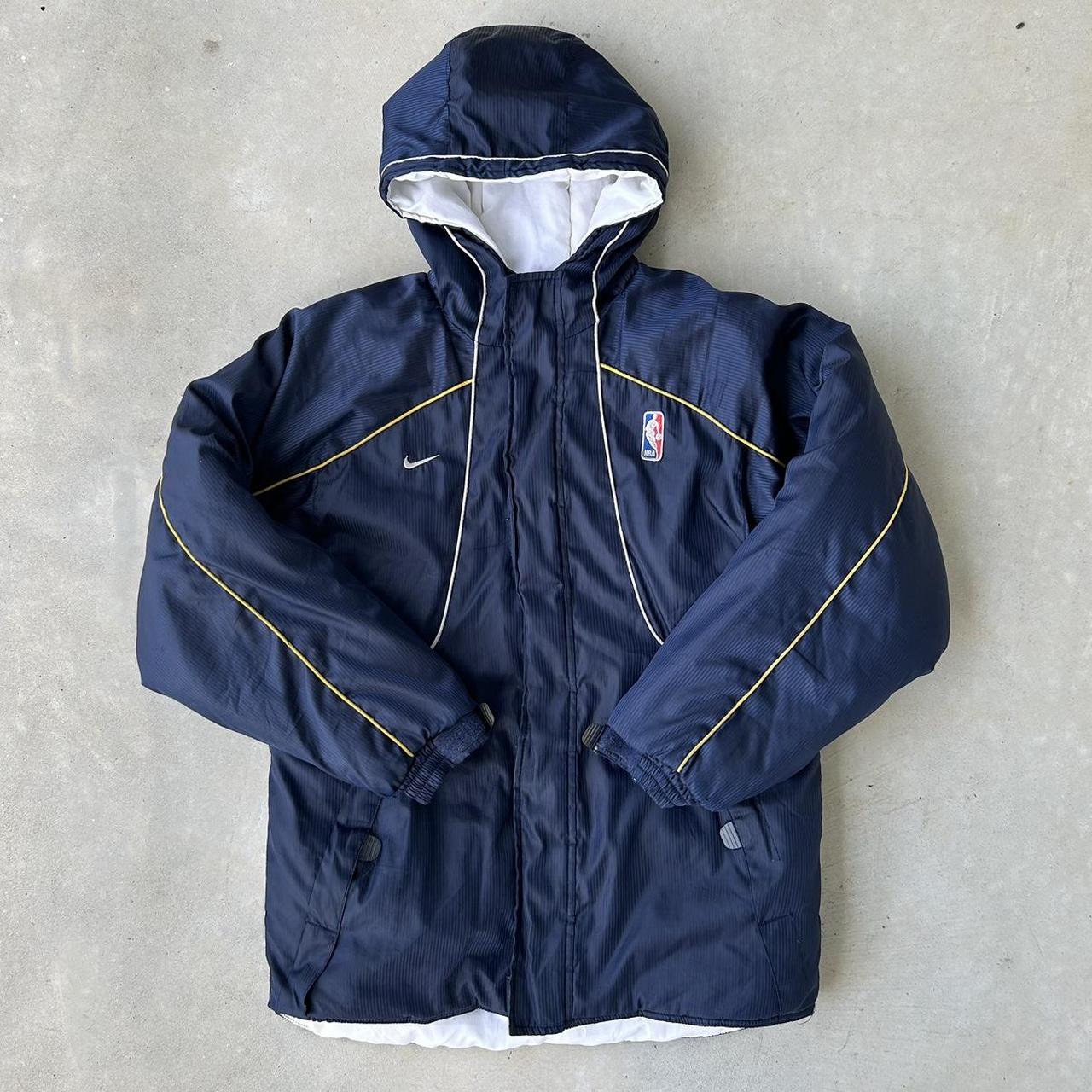 Vintage reversible Nike NBA jacket! sz L. 🏀! good... - Depop