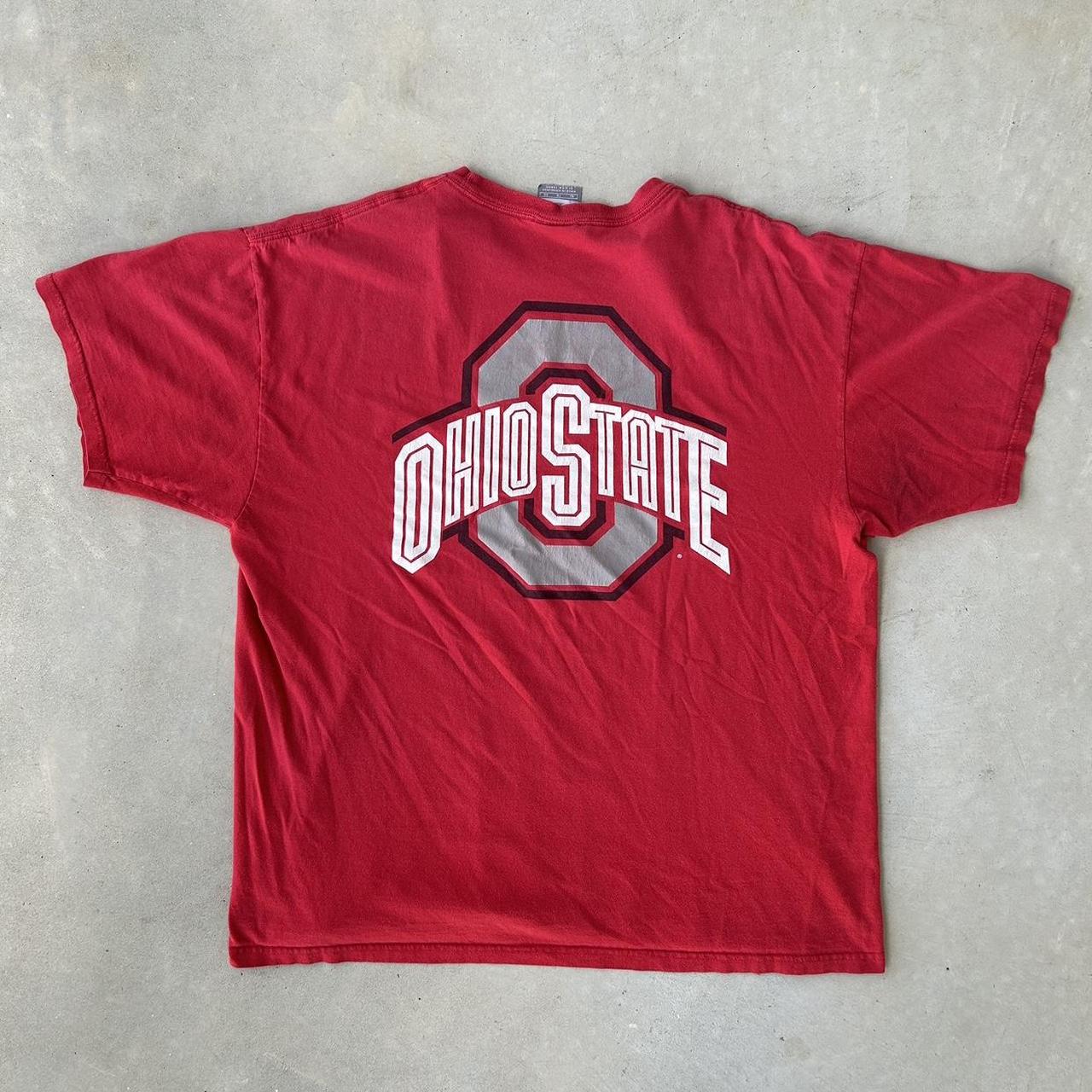 Vintage red Nike Ohio State tee! sz XL. ️! excellent... - Depop