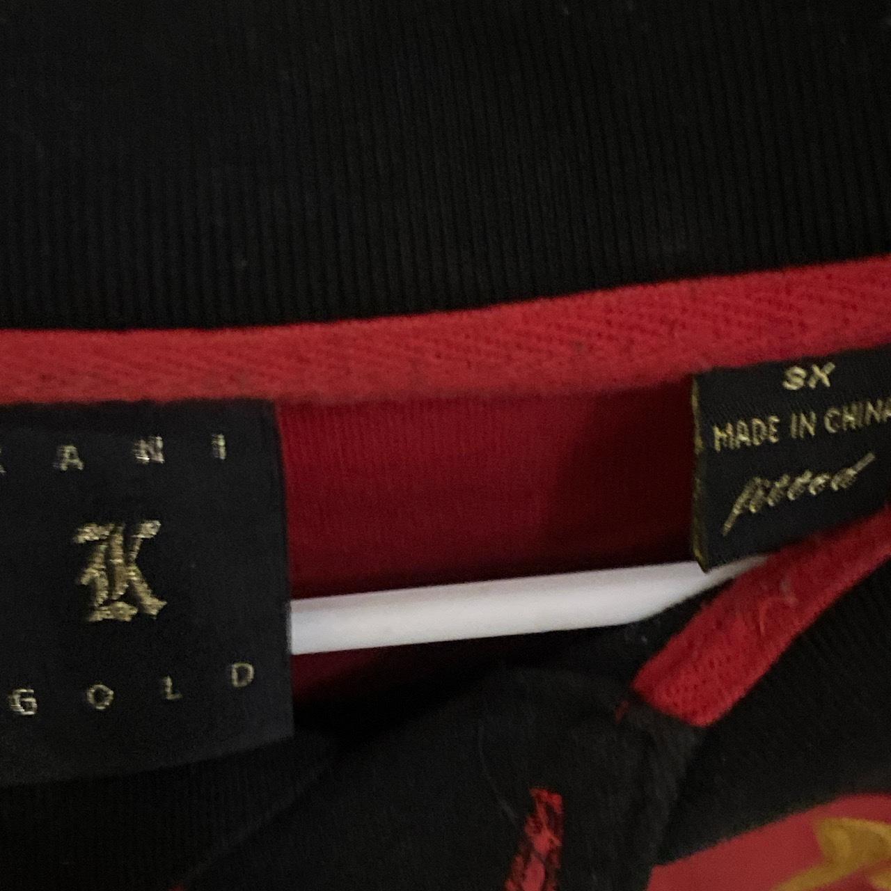 cool vintage kani gold shirt, 3x - Depop