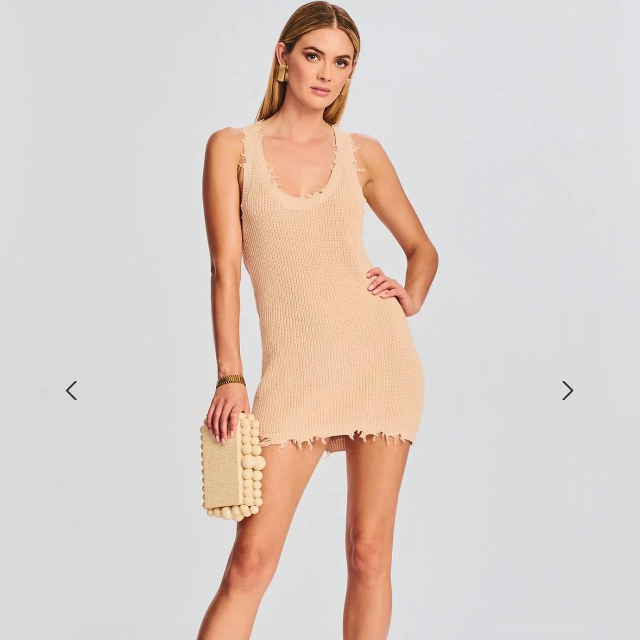 SER.O.YA Yonit Dress in Cappuccino New with tags... - Depop