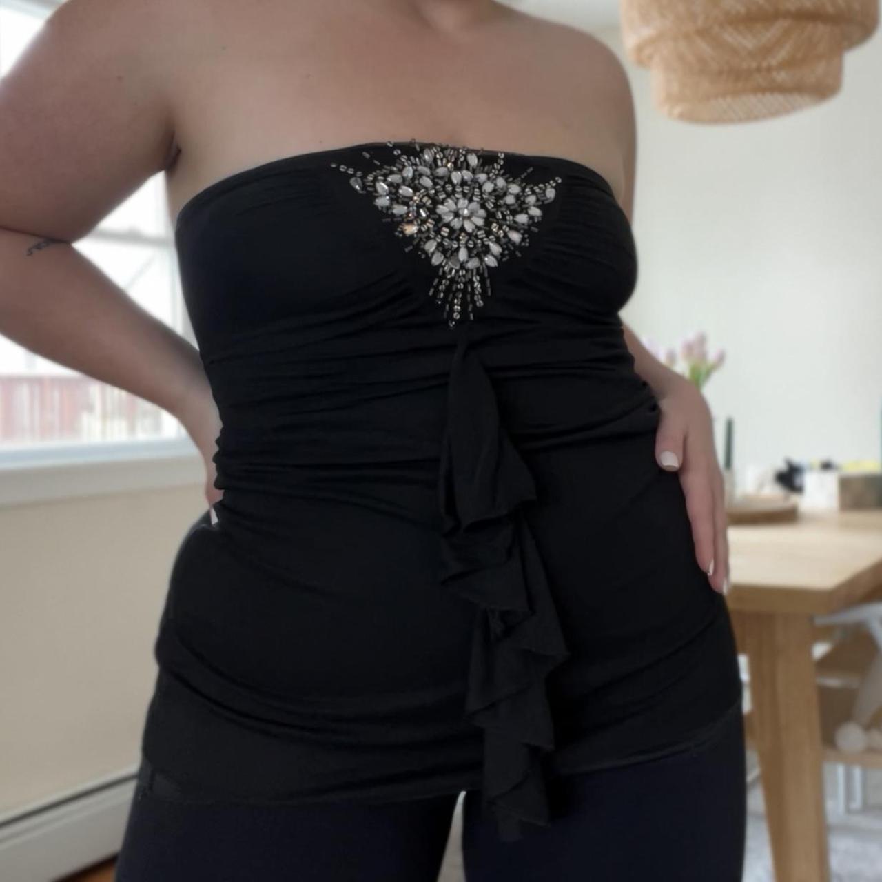 Y2K Taboo tunic - size small - Depop