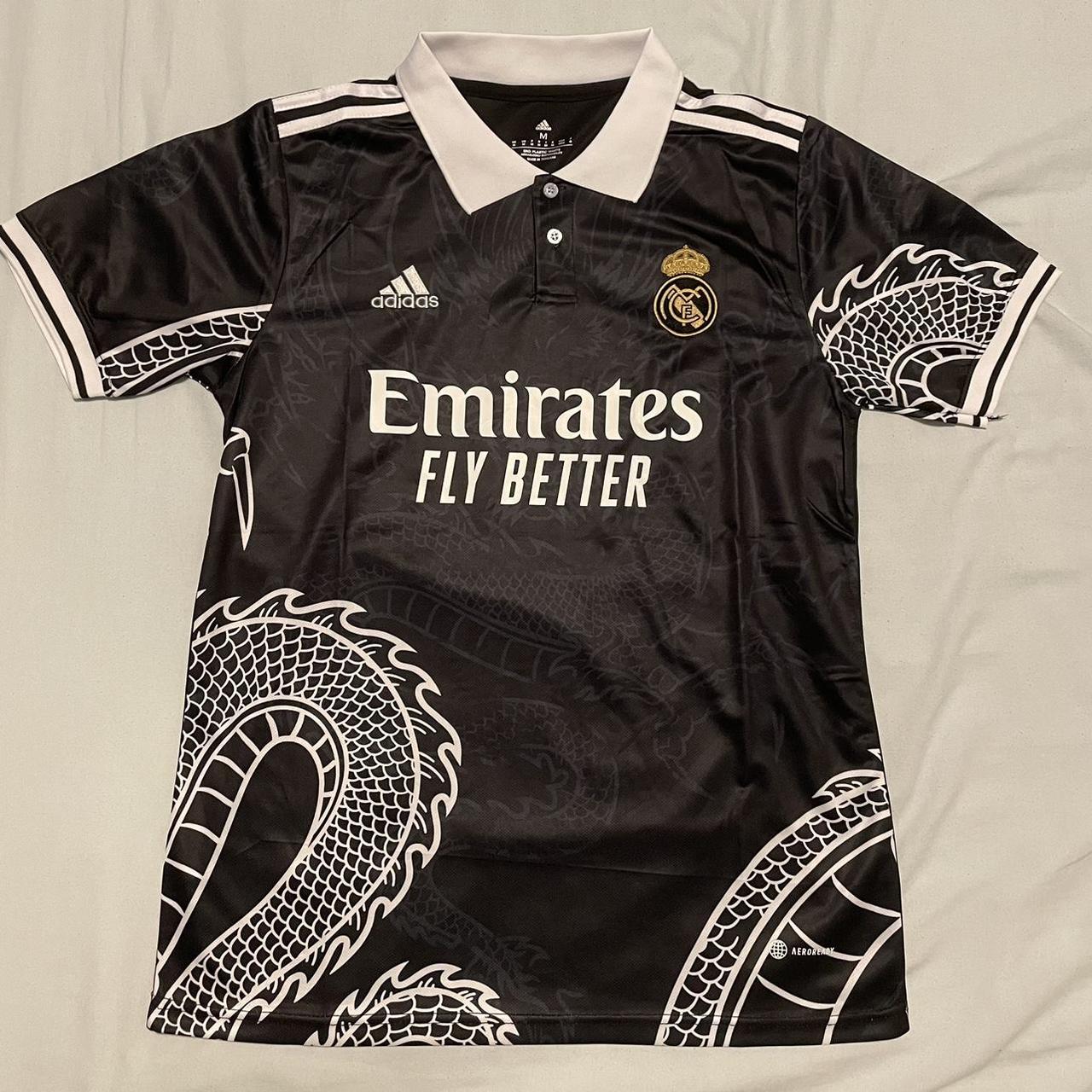 Real Madrid Dragon Design Jersey 🐉 -size medium... - Depop