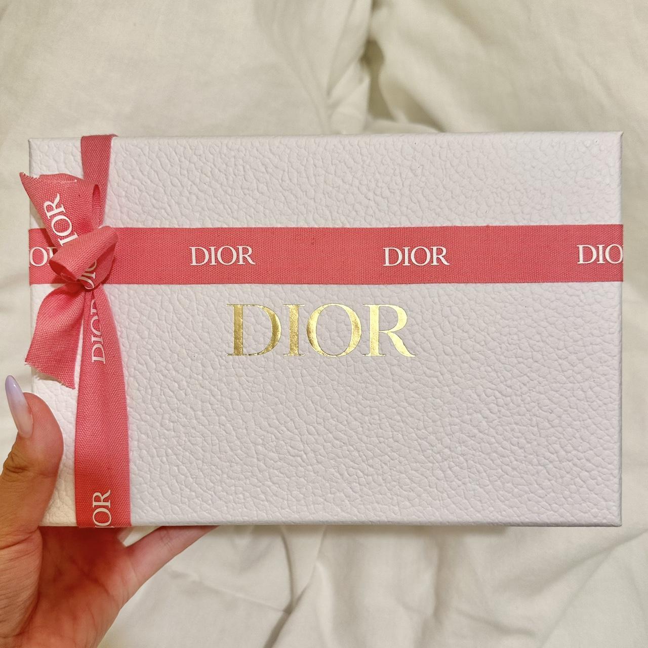 Dior Women's White and Pink Accessory | Depop